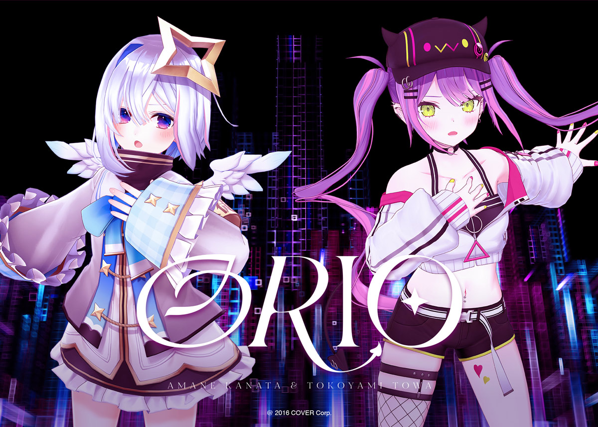 VTuberグループ「ホロライブ」所属「天音かなた」「常闇トワ」によるユニット「ORIO」、 1stEP『Over Time』のリリースが決定！ | ニュース | hololive（ホロライブ ...
