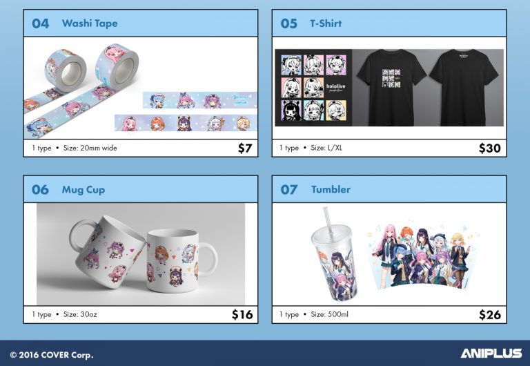 「ホロライブプロダクション」と「ANIPLUS」のシンガポールコラボカフェ第2弾が11月3日(金)より開催 | ニュース | hololive（ホロライブ）公式サイト