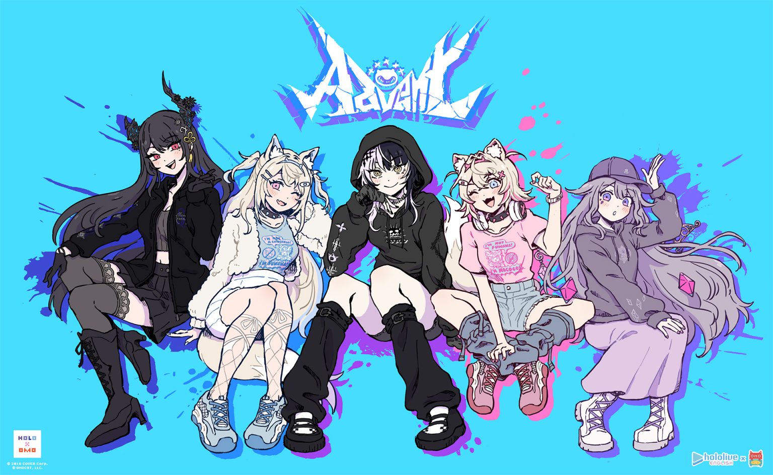 OMOCAT x hololive English -Advent- Collection is Now Available | hololive production