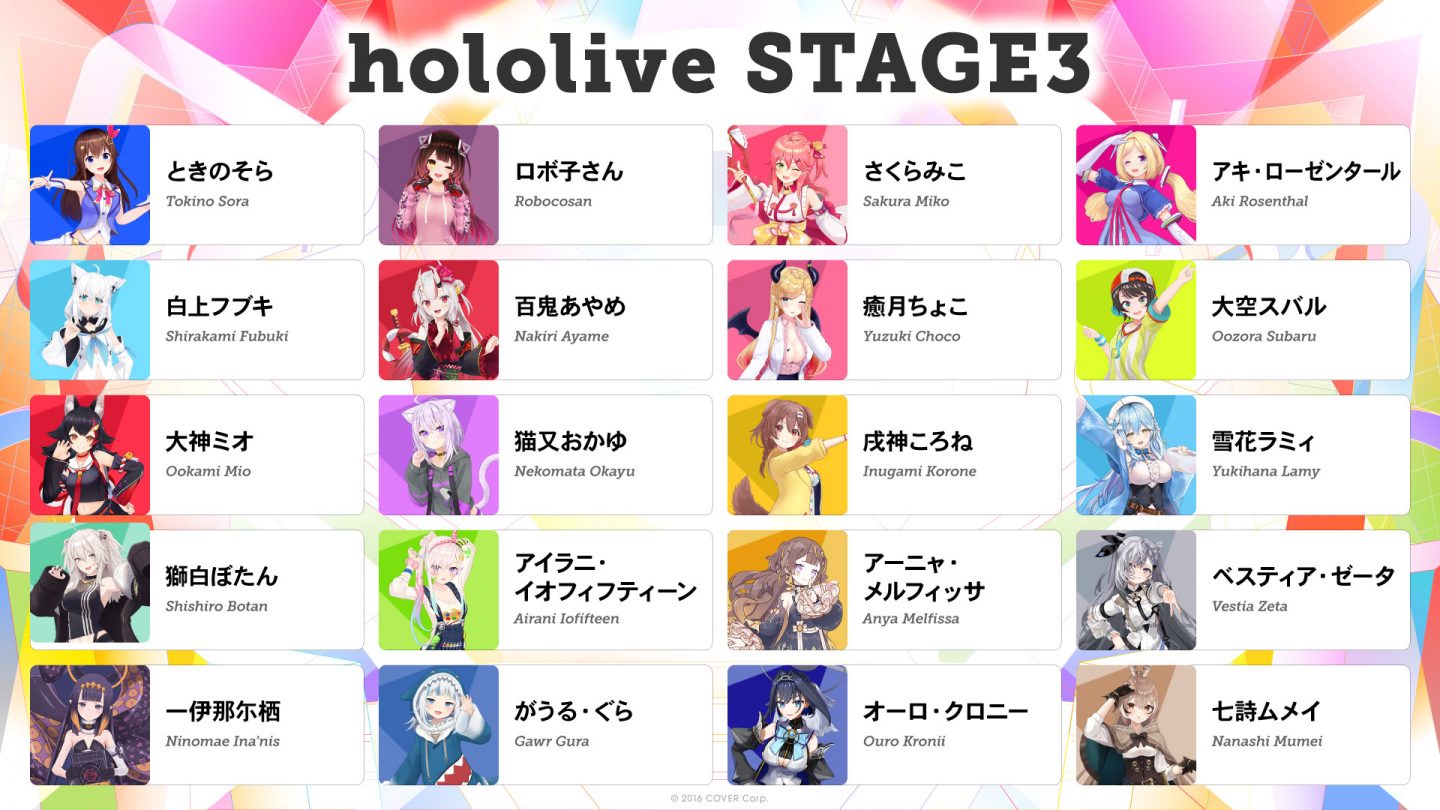 COVER Announces Ticket Applications for hololive SUPER EXPO 2025 & 6th ...
